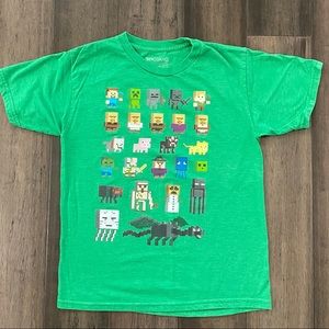Minecraft | Shirts & Tops | Mojang Minecraft Boys Tshirt | Poshmark